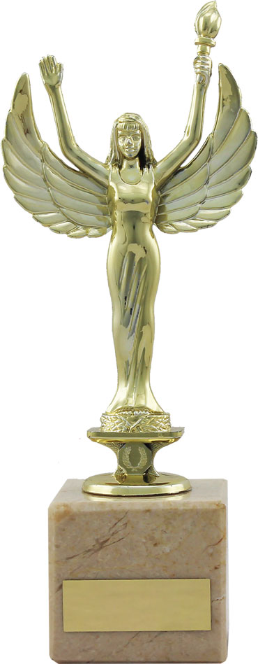 Gold Female Victor Statue